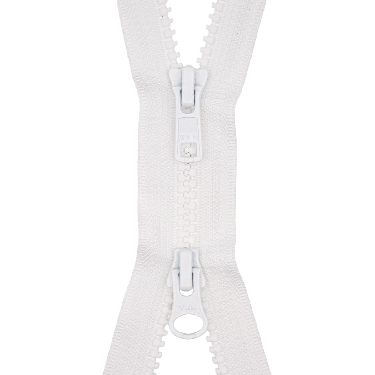 YKK Vislon Double Separating Zipper 40cm | Versatile & Strong